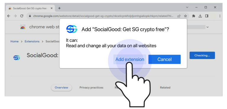 How to Install SocialGood Chrome Extension Tutorial - SocialGood App