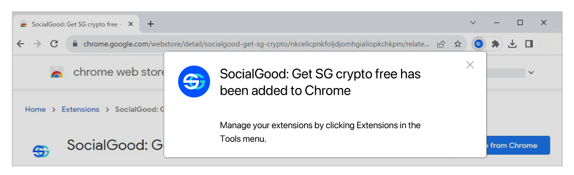 How to Install SocialGood Chrome Extension Tutorial - SocialGood App
