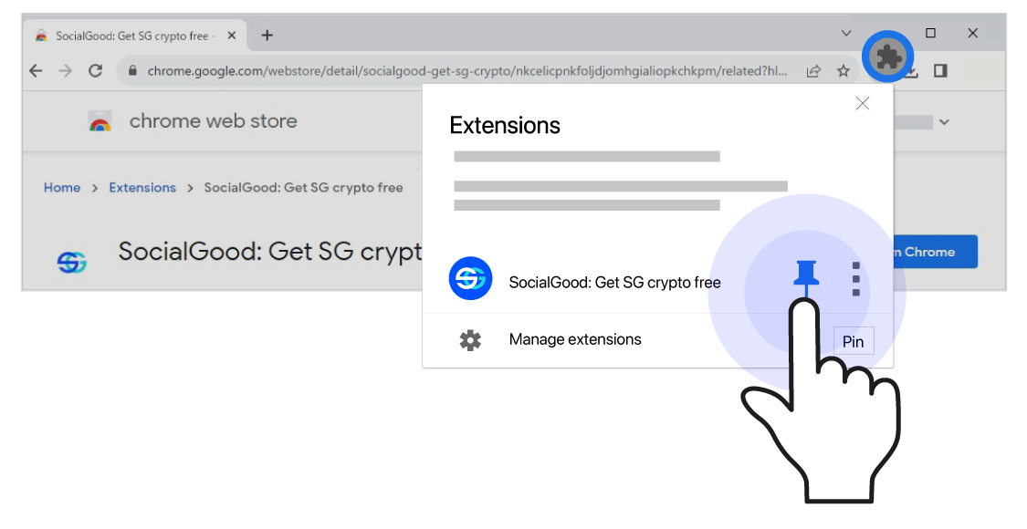 How to Install SocialGood Chrome Extension Tutorial - SocialGood App