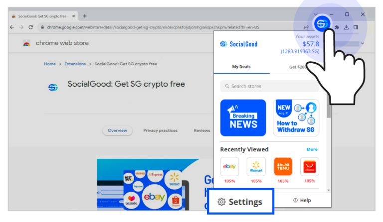 How to Install SocialGood Chrome Extension Tutorial - SocialGood App