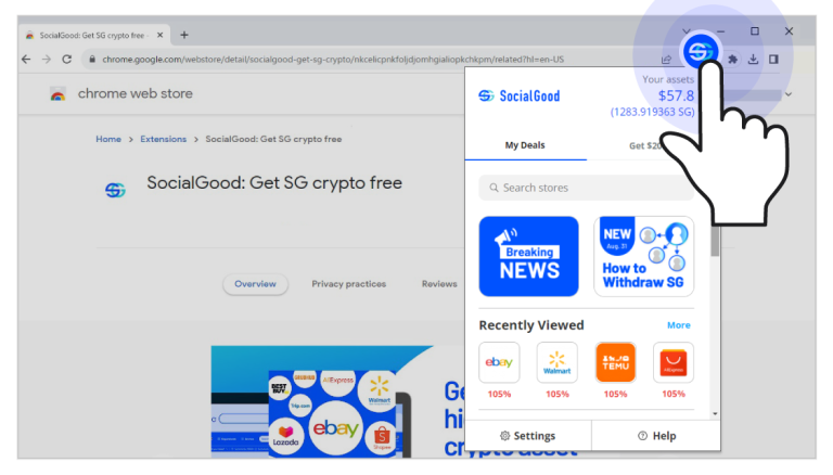 How to Install SocialGood Chrome Extension Tutorial - SocialGood App