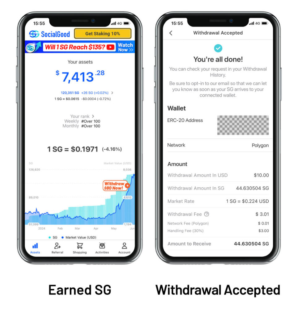 Withdrawal Guide (2025) (Update on May 27) - SocialGood App